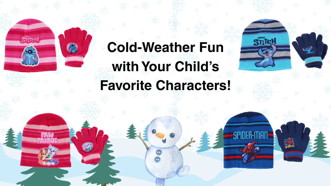 Cold-Weather Fun with Your Child's Favorite Characters – BeltOutlet.com