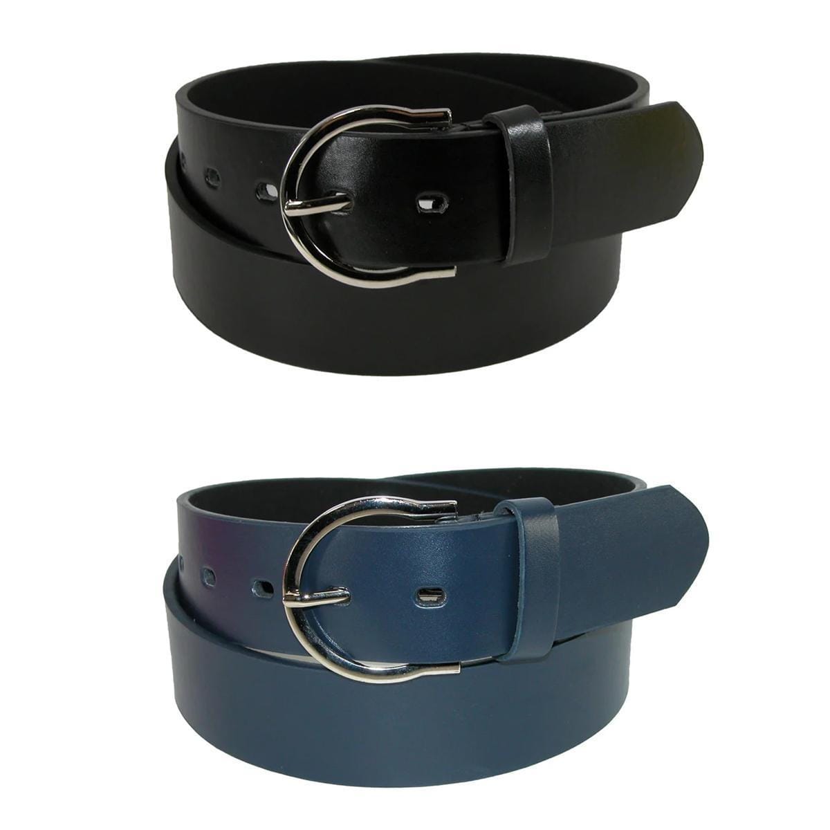 Womens 1 3/8 Inch Wide Basic Bridle Belt by CTM | Casual And Jean Belts ...
