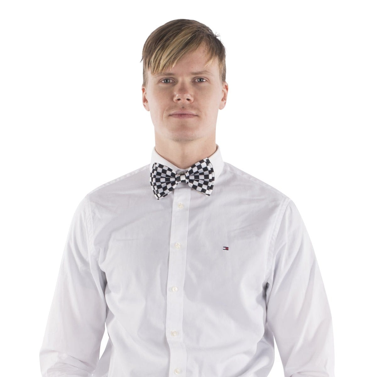 Dress Up America Unisex Checkered Bow Tie