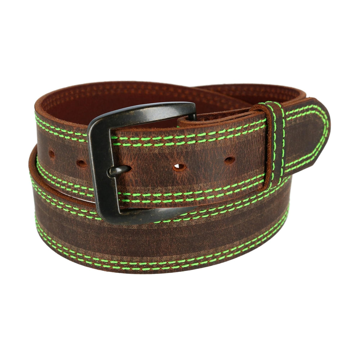 Men's Contrast Stitch Belt by 3 D Belt Company | Removable Buckle Belts ...