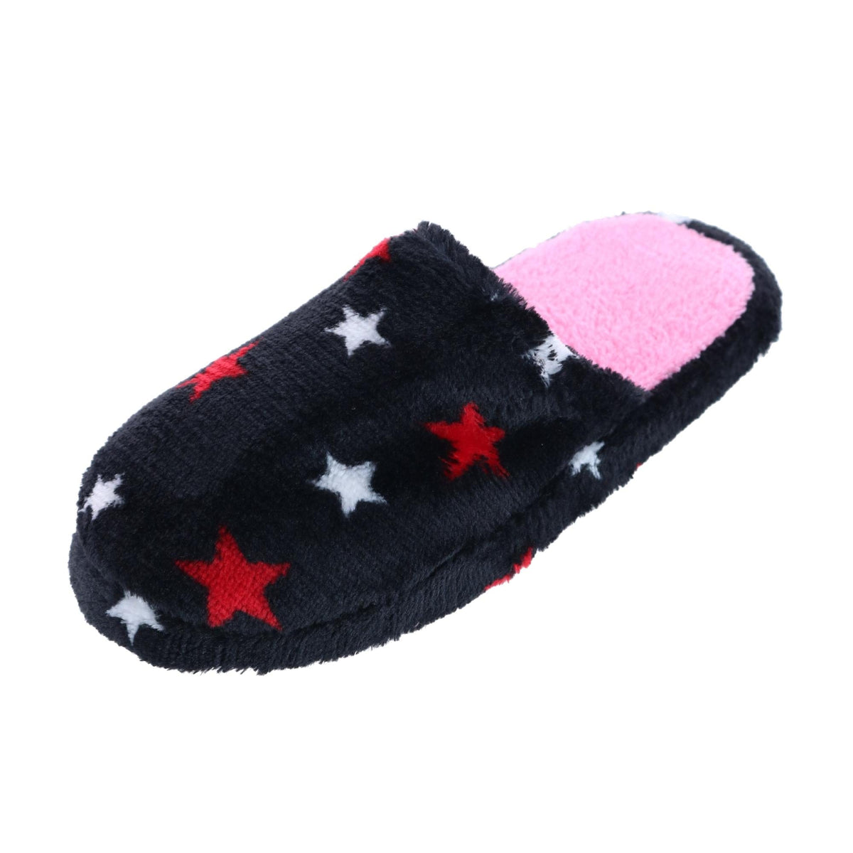 Girl's Night Star Slip On Slippers by CTM | Girls Slippers at ...