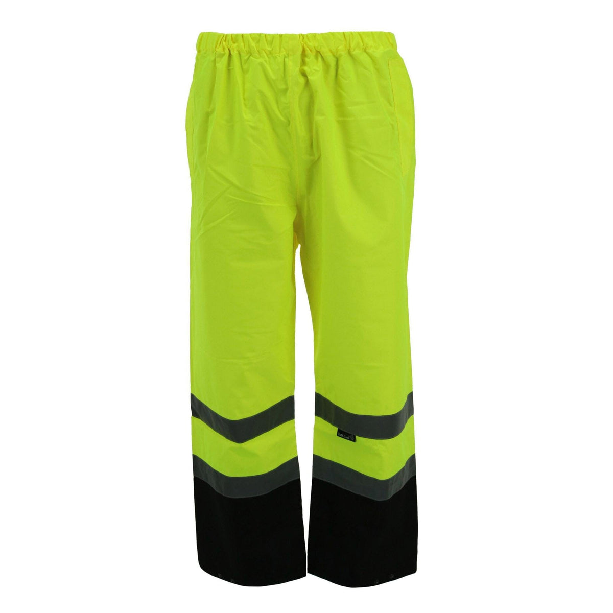 Men's Fluorescent Waterproof Pants with Reflective Strips by Tuff Grip ...