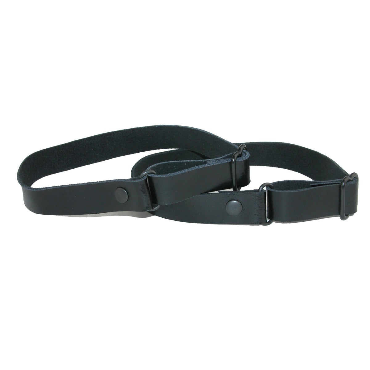 Men's Coated Leather Solid Color Adjustable Armband Sleeve Garter by ...