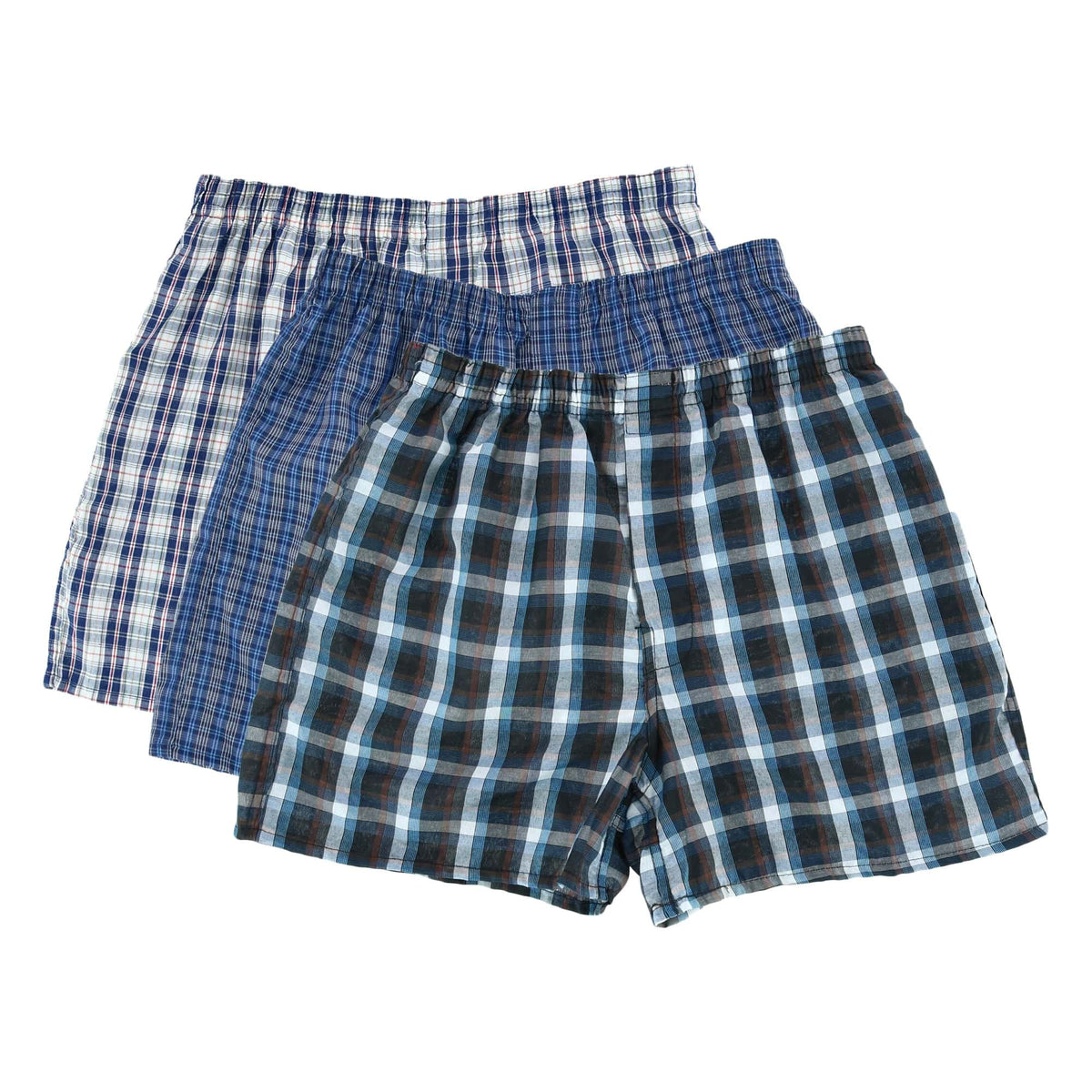 Men's Big and Tall Boxer Shorts (3 Pack) by Power Club | Boxers at ...