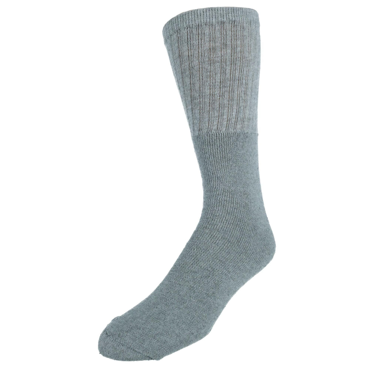 CTM® Men's Big and Tall Cotton Blend Casual Tube Socks 4 Pair Value Pa